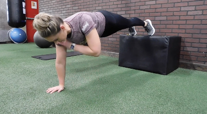 Elevated Shoulder Taps