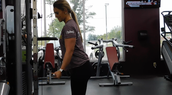 Reverse Grip Triceps Pushdown